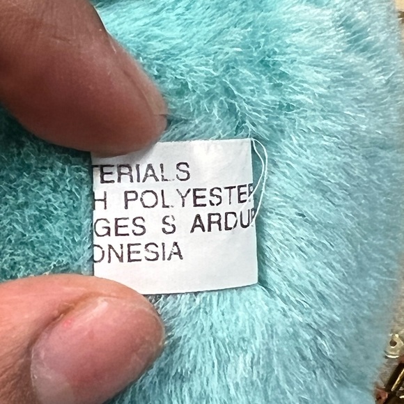 Lida | Toys | Vintage Bunny Rabbit Plush Baby Blue White Stuffed Animal ...